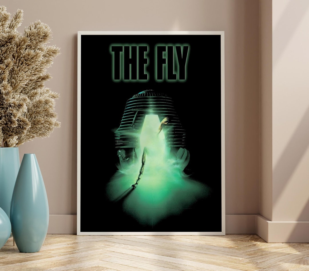 The Fly 1986 Movie Poster. David Cronenberg, Jeff Goldblum, Geena Davis ...