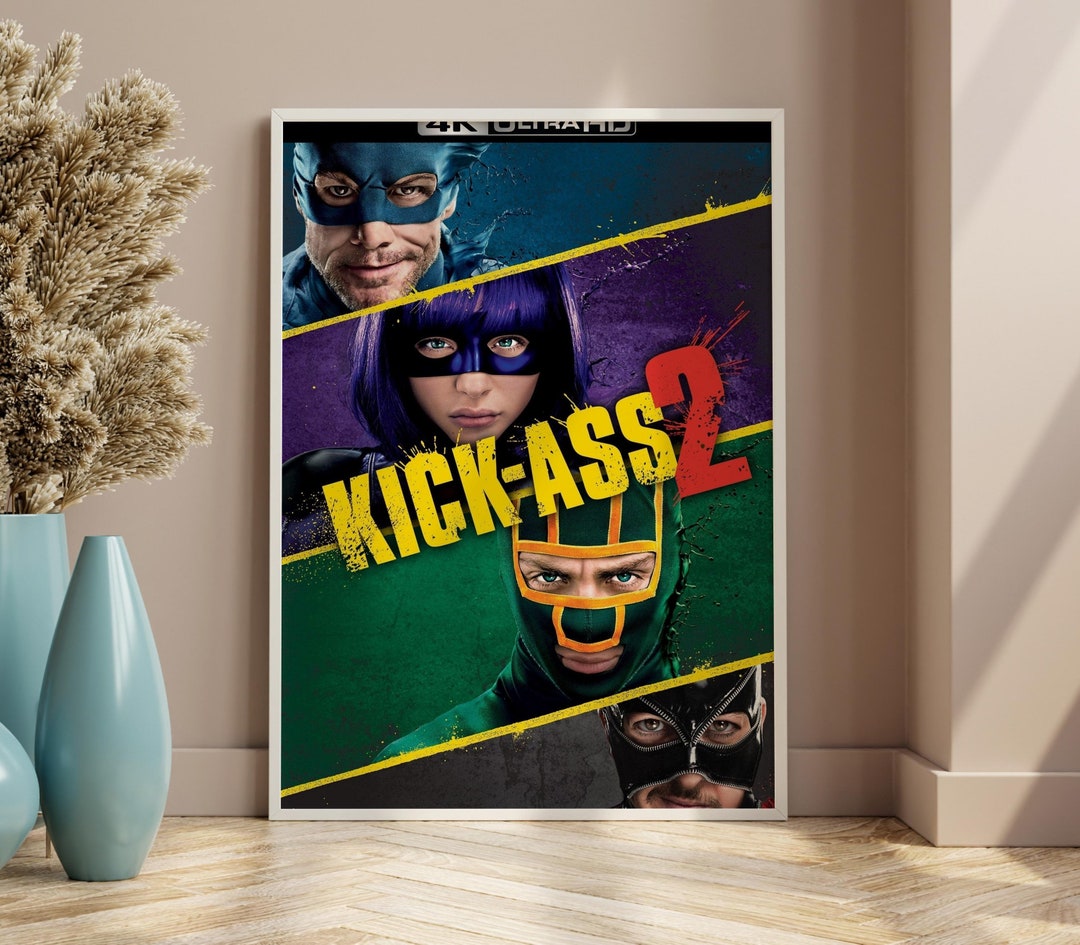 Kick-ass 2 - 2013 Movie Poster. Jeff Wadlow, Aaron Taylor-johnson ...