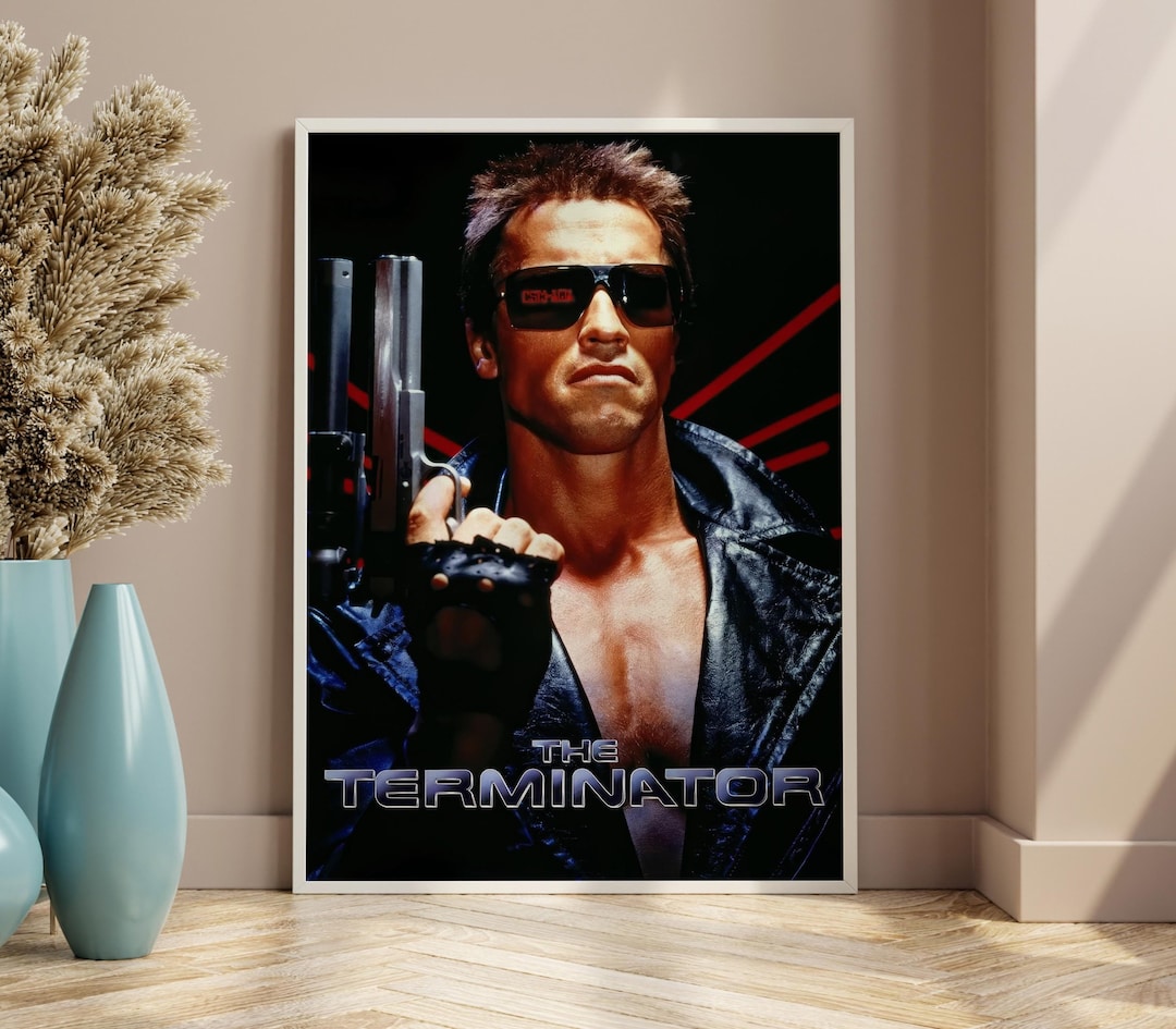 The Terminator - 1984 Movie Poster. James Cameron, Arnold ...
