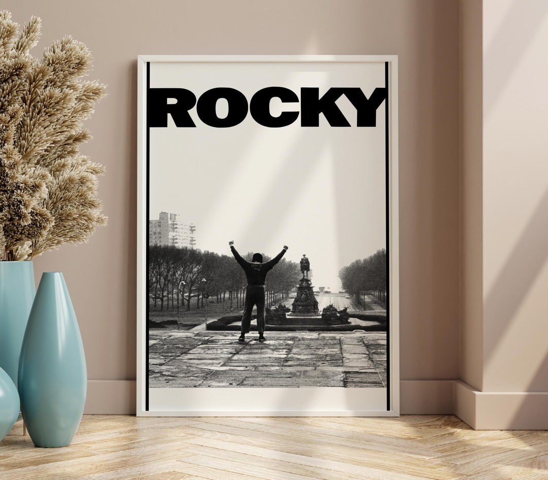 Rocky - 1976 Movie Poster. John G. Avildsen, Sylvester Stallone, Talia ...