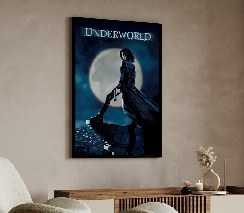 Underworld 2003 Movie Poster. Len Wiseman, Kate Beckinsale, Scott ...