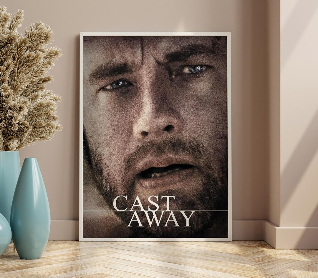 Cast Away 2000 Movie Poster. Robert Zemeckis, Tom Hanks, Helen Hunt - Etsy