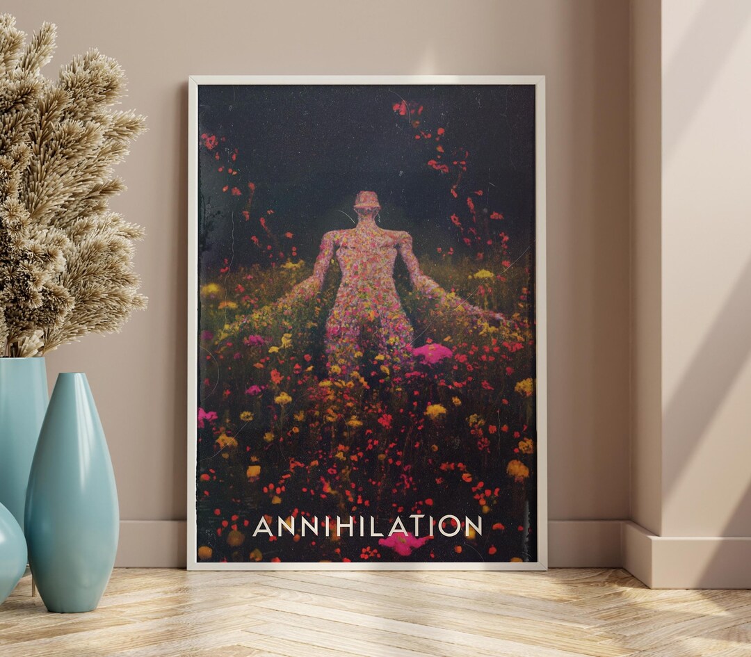 Annihilation 2018 Movie Poster. Alex Garland, Natalie Portman, Jennifer ...