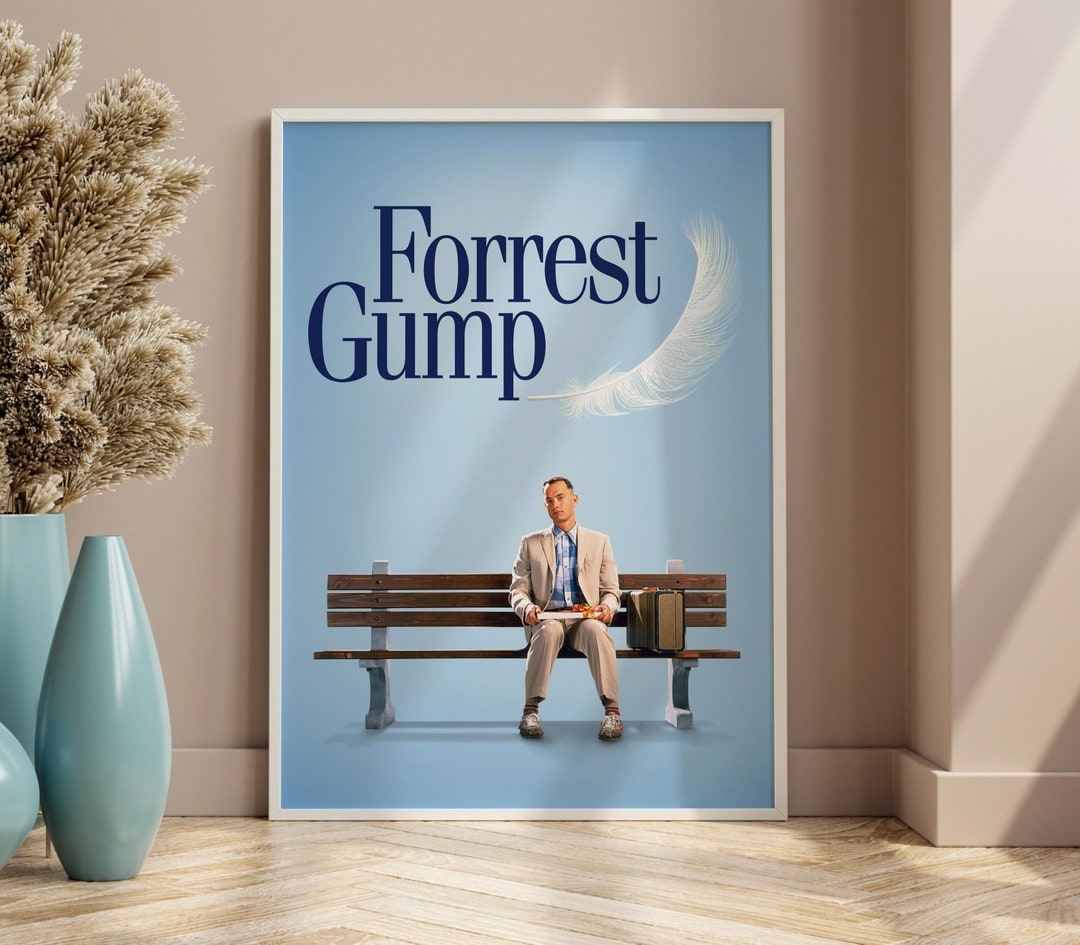 Forrest Gump - 1994 Movie Poster. Robert Zemeckis, Tom Hanks, Robin ...