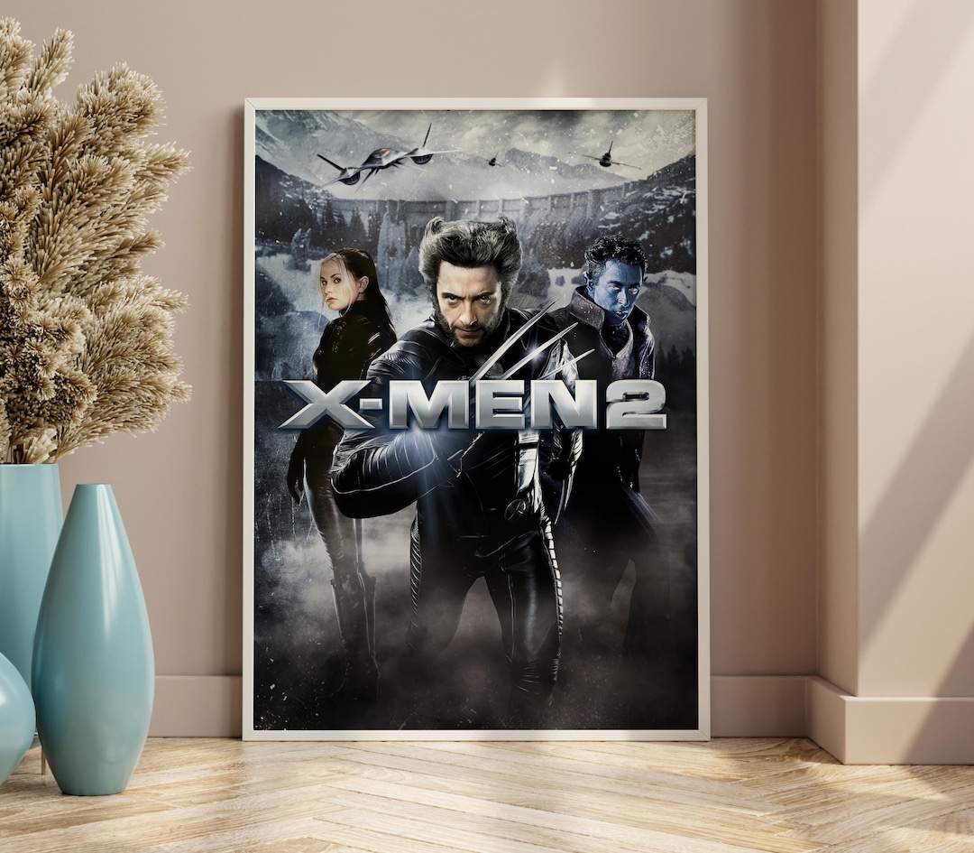 X2 2003 Movie Poster. Bryan Singer, Hugh Jackman, Patrick Stewart - Etsy