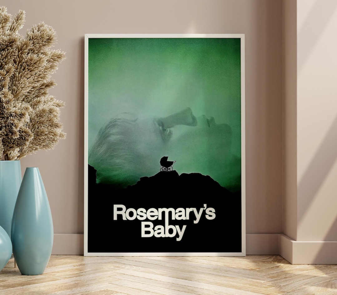 Rosemary's Baby 1968 Movie Poster. Roman Polanski, Mia Farrow, John ...