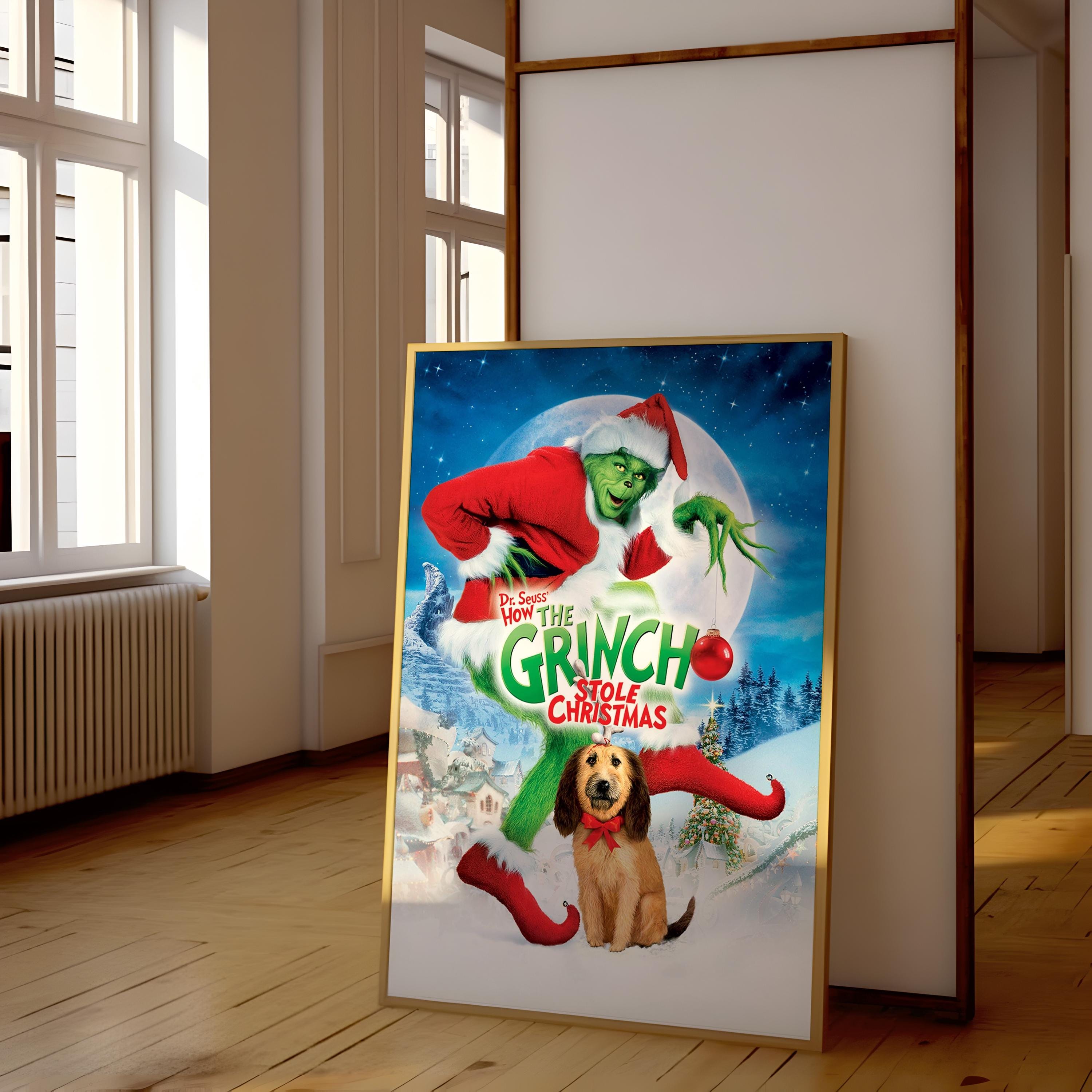How the Grinch Stole Christmas 2000 Movie Poster. Ron Howard, Jim ...