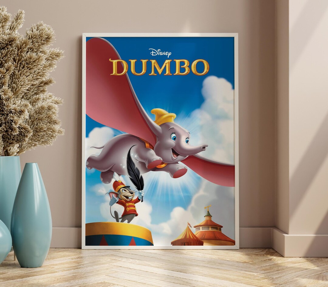 Dumbo 1941 Movie Poster. Ben Sharpsteen, Sterling Holloway, Edward ...