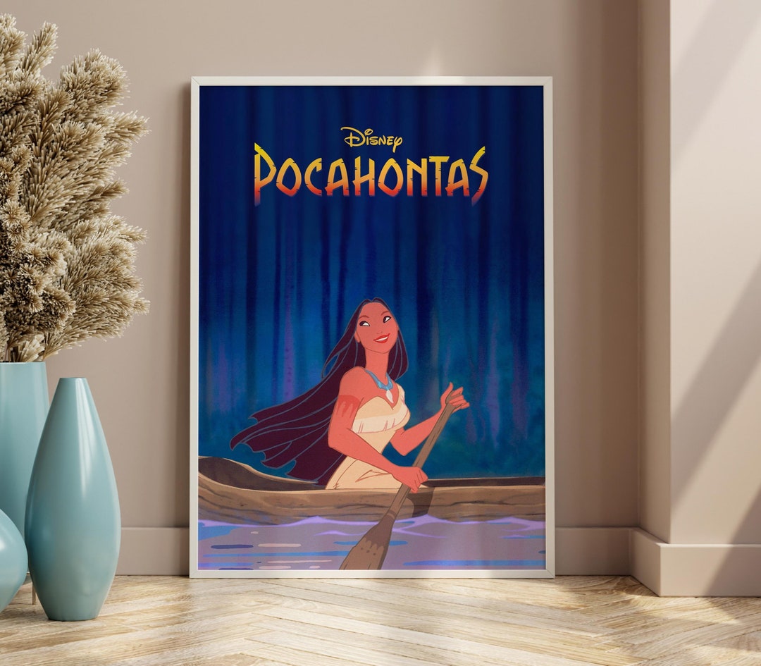 Pocahontas - 1995 Movie Poster. Mike Gabriel, Irene Bedard, Mel Gibson ...