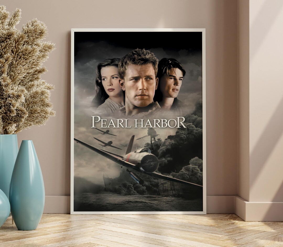 Pearl Harbor 2001 Movie Poster. Michael Bay, Ben Affleck, Kate ...