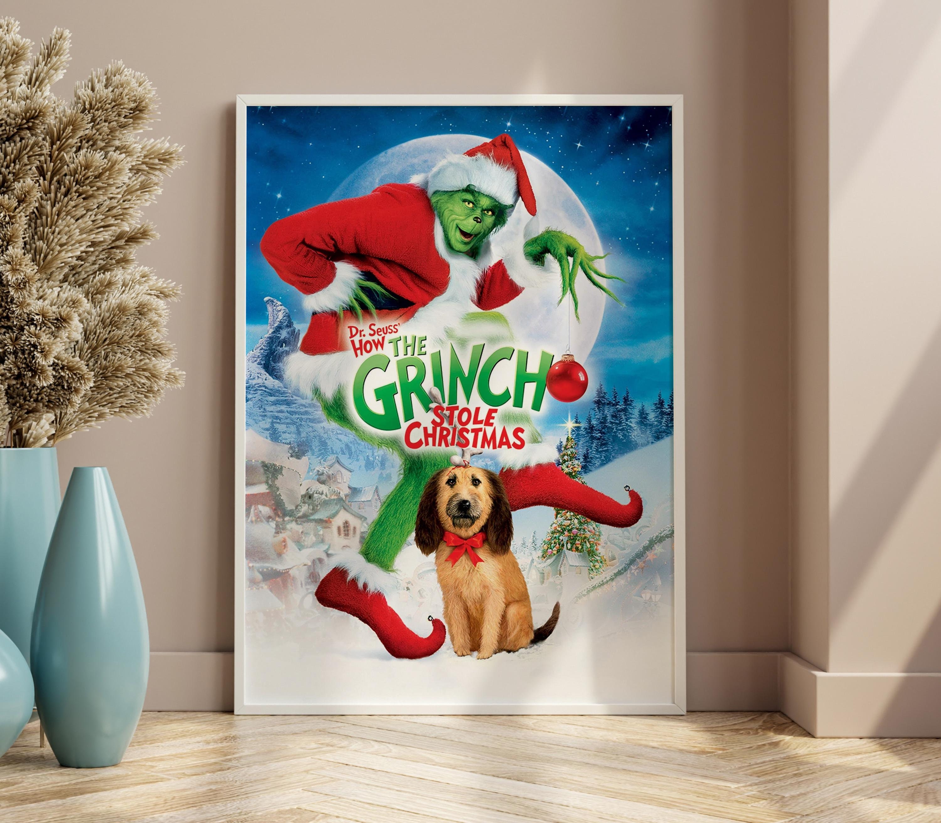 How the Grinch Stole Christmas 2000 Movie Poster. Ron Howard, Jim ...