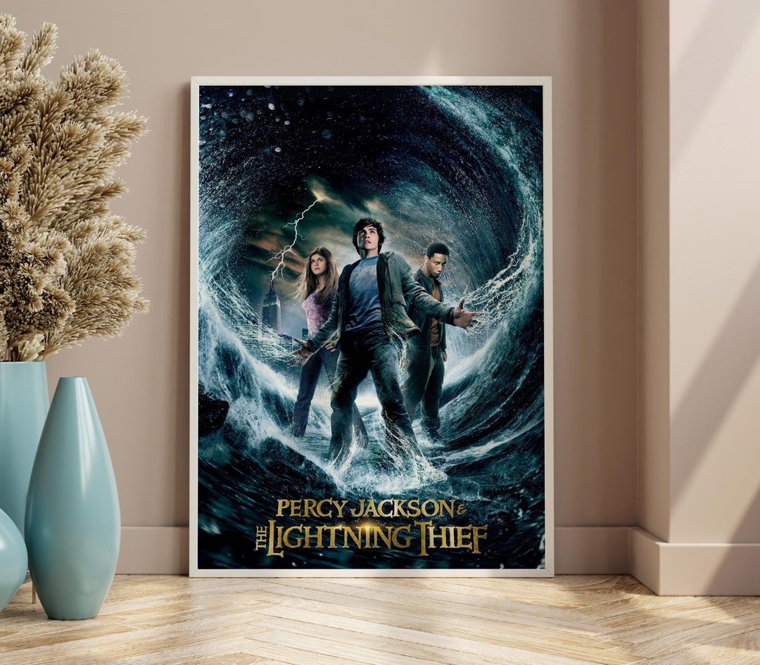 Percy Jackson & the Olympians: the Lightning Thief 2010 Movie Poster ...