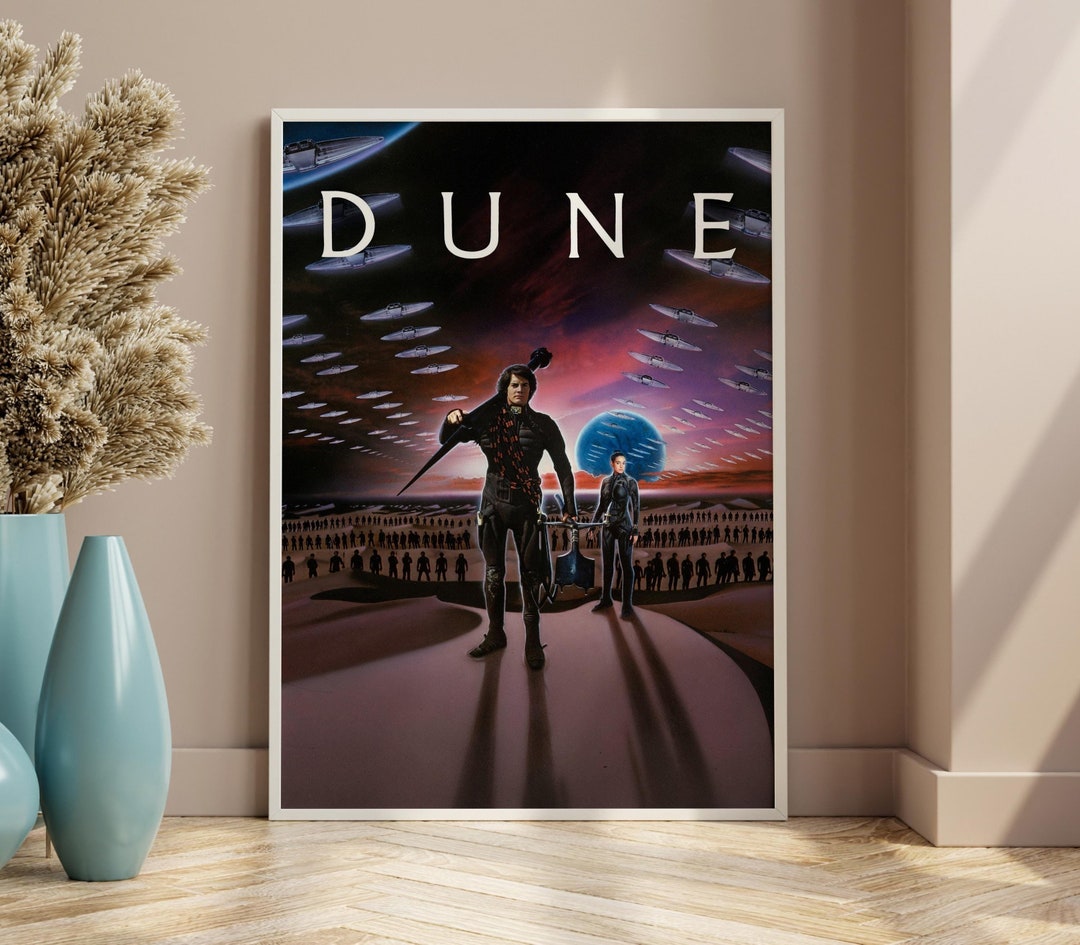 Dune 1984 Movie Poster. David Lynch, Kyle Maclachlan, Francesca Annis ...