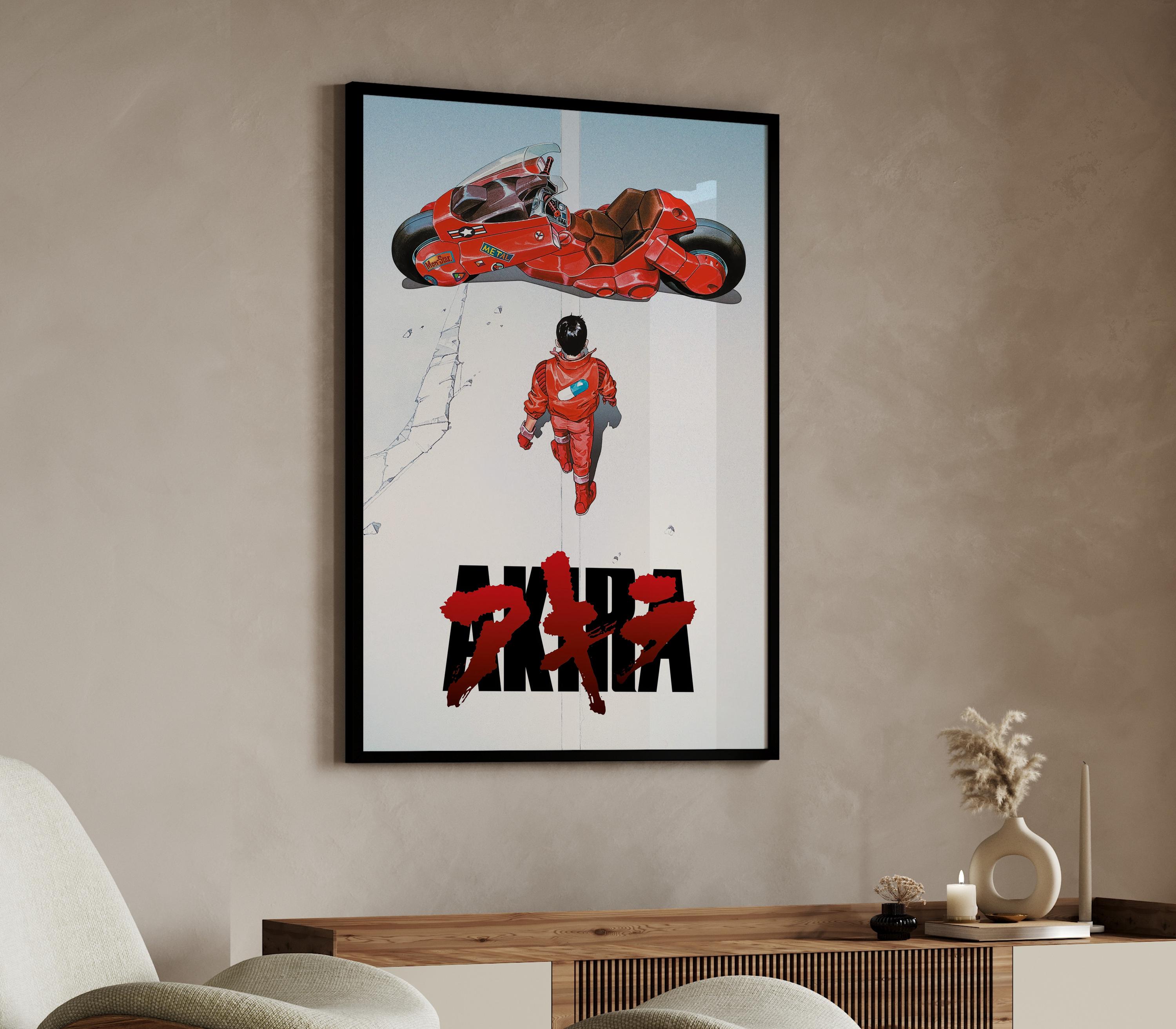 Akira - 1988 Movie Poster. Katsuhiro Otomo, Mitsuo Iwata, Nozomu Sasaki ...