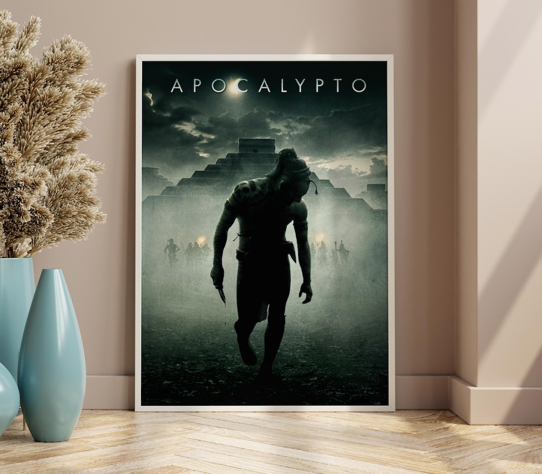 Apocalypto 2006 Movie Poster. Mel Gibson, Rudy Youngblood, Dalia ...