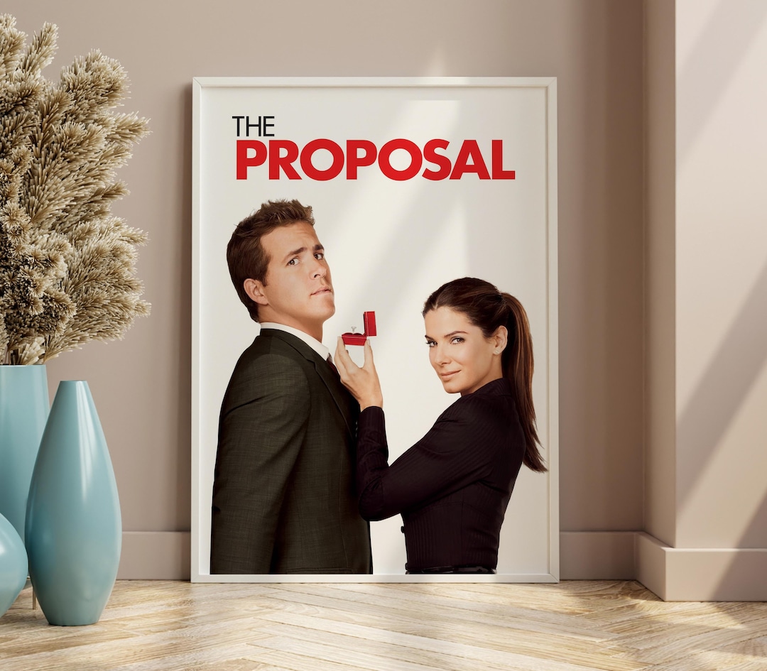 The Proposal 2009 Movie Poster. Anne Fletcher, Sandra Bullock, Ryan ...