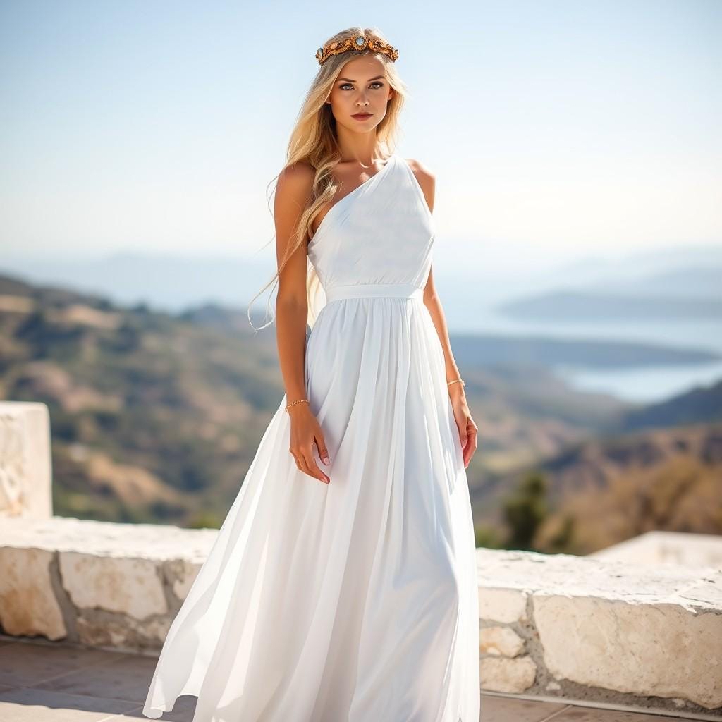 Greek Goddess Dress Pattern