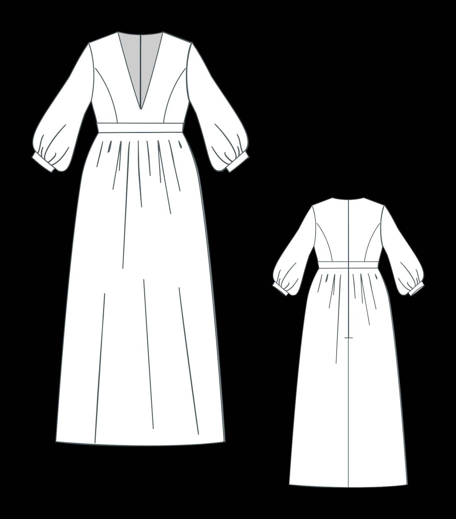 Boho Dress Sewing Pattern,chloe Dress,boho Dress,sundress Pattern ...