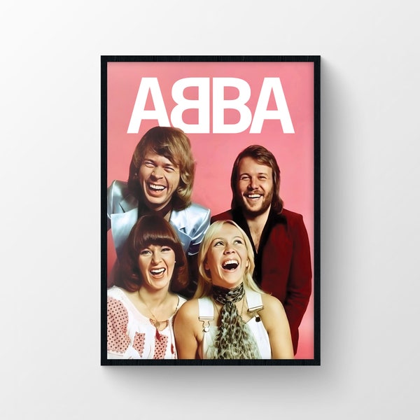 Abba Poster - Etsy