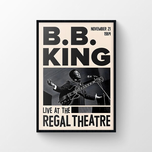 Bb King Art - Etsy