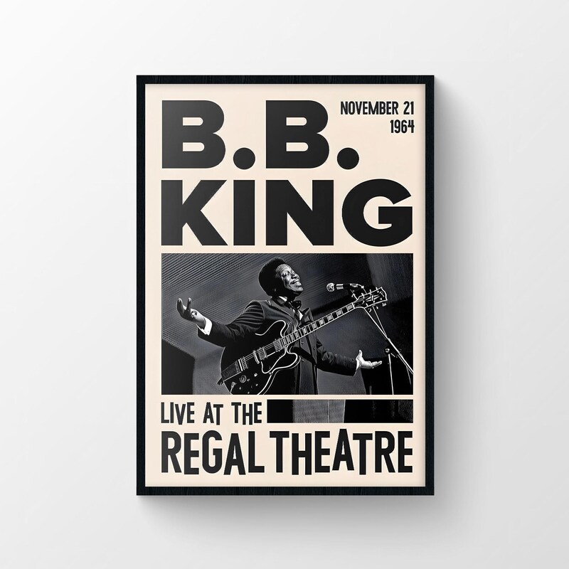 Bb King Art - Etsy