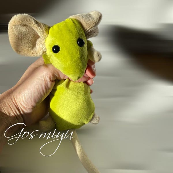 Plush Rat - Etsy