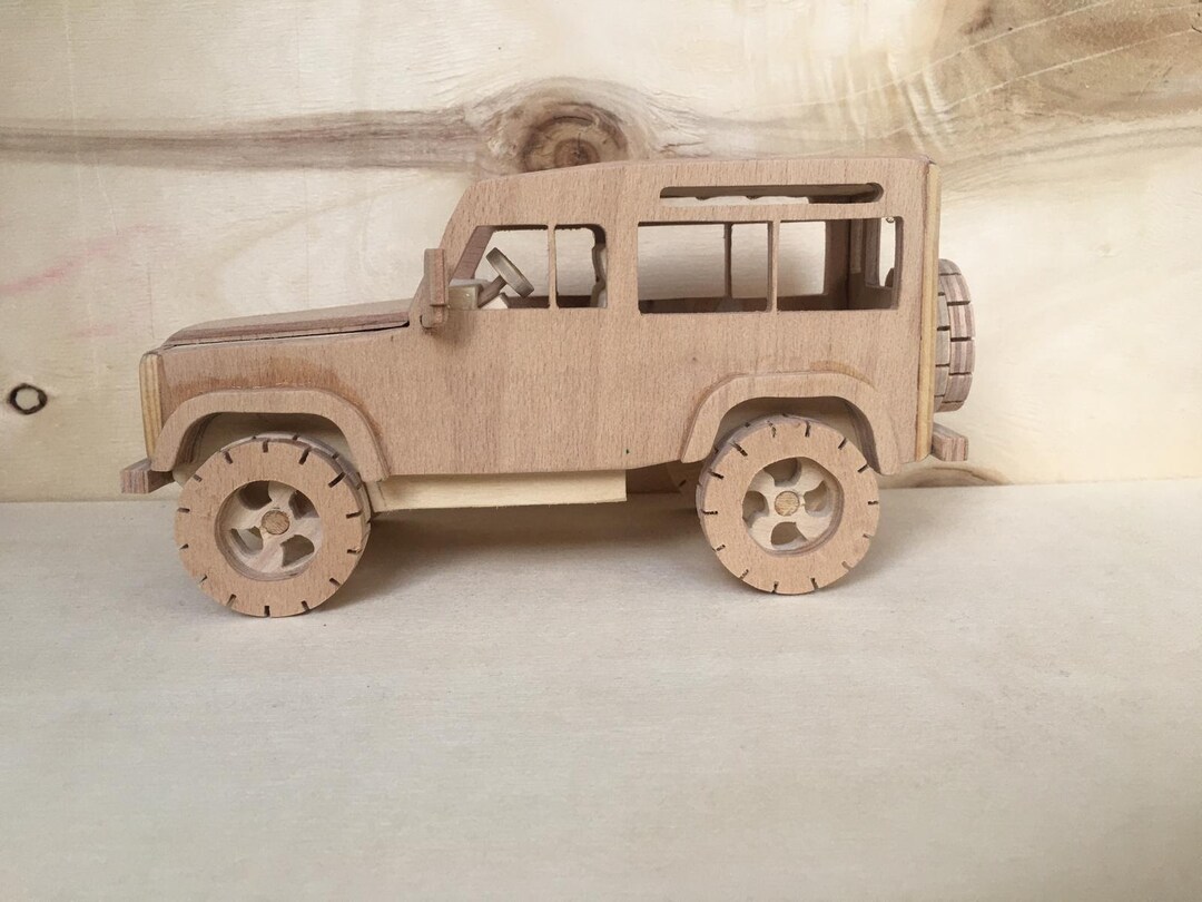 Handcrafted Wooden Range Rover Defender Rustic Decor for Enthusiasts ...