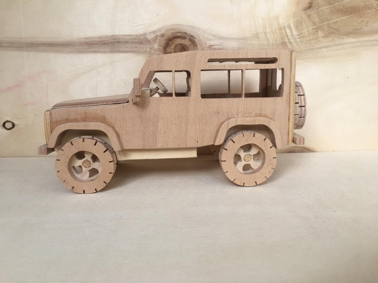 Handcrafted Wooden Range Rover Defender Rustic Decor for Enthusiasts ...