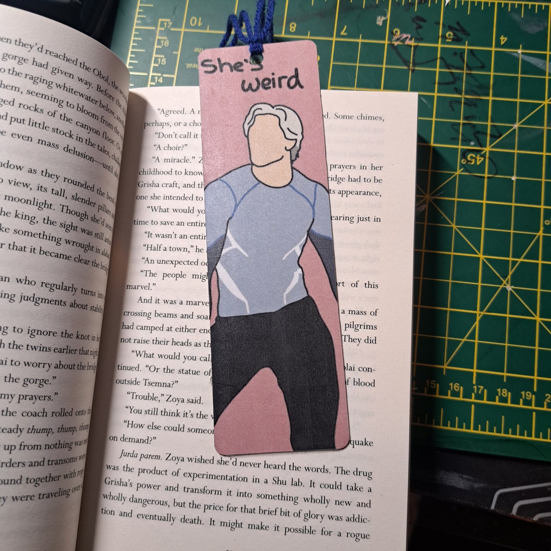 Marvel Inspired he's Fast and She's Weird Bookmark - Etsy