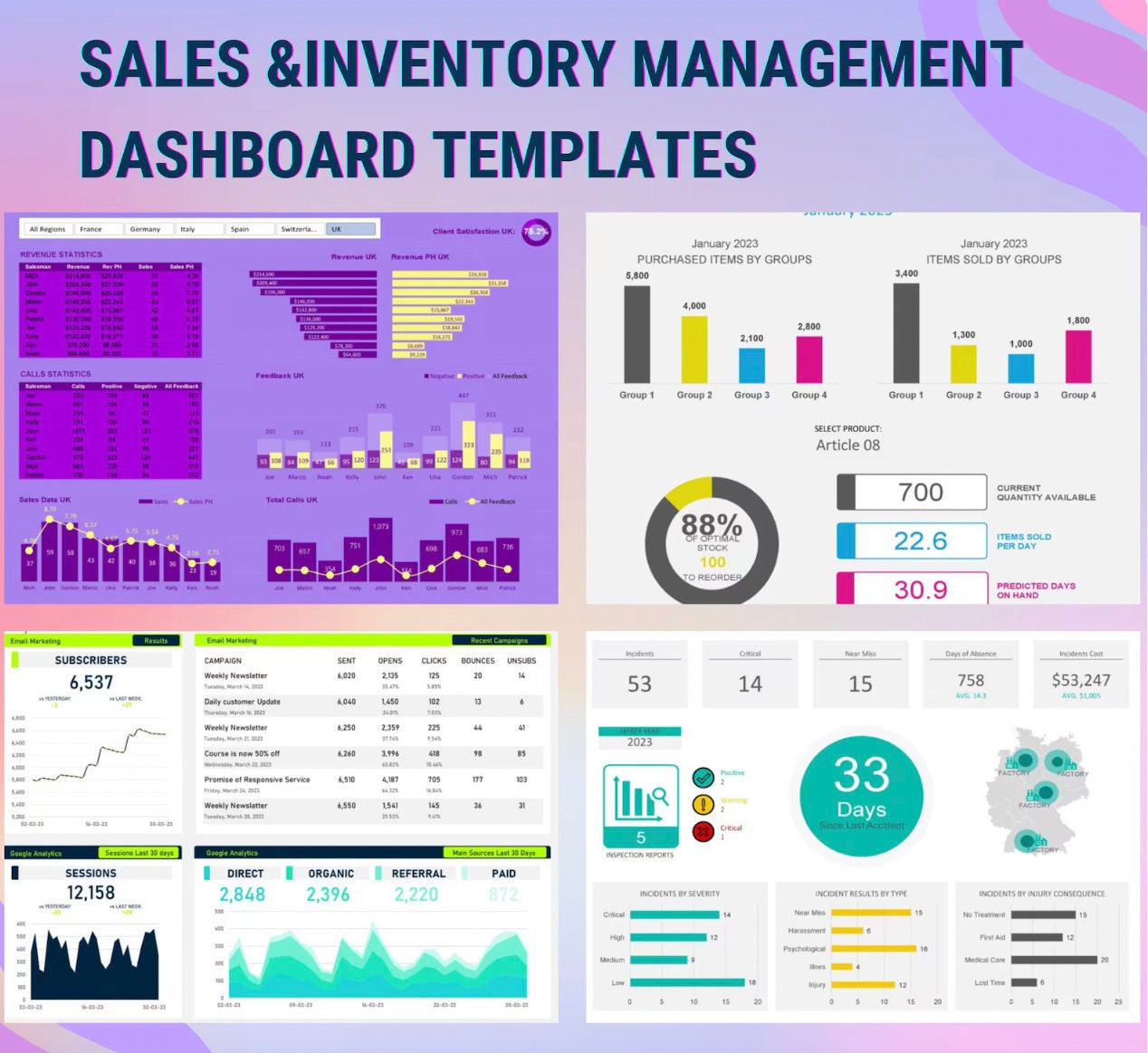 12 Excel KPI Data Dashboard EXCEL Ready to Use Multipurpose , Kpi Sale ... 12 Excel KPI Data Dashboard EXCEL Ready to Use Multipurpose , Kpi Sale ...