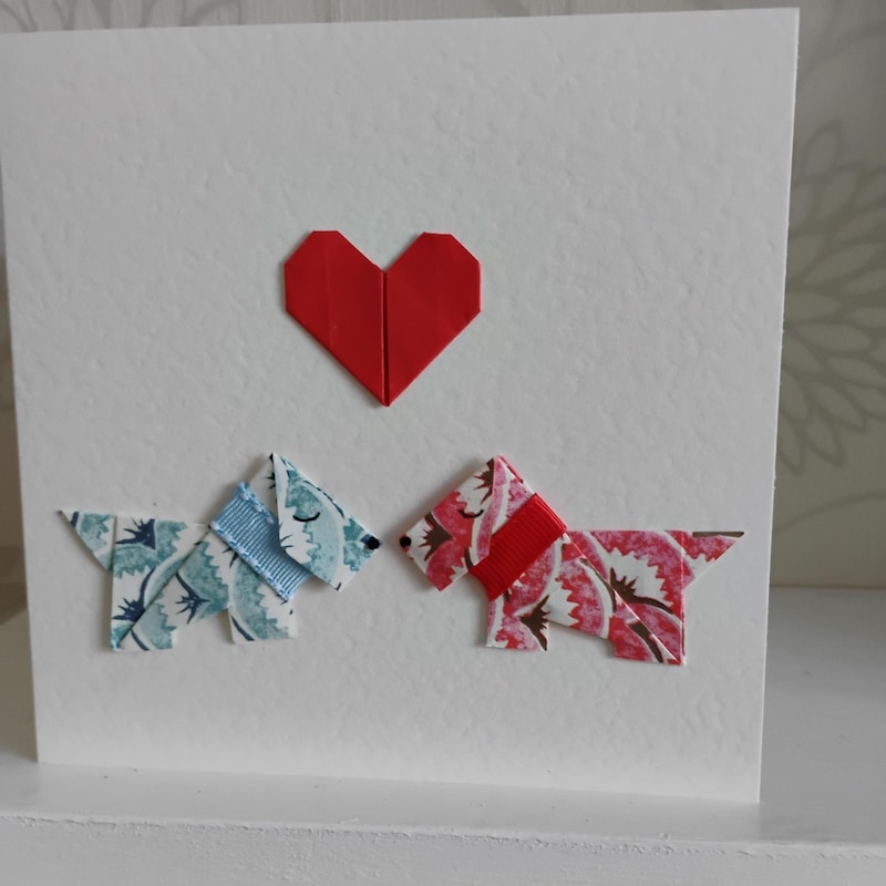Origami Dinosaur Card - Etsy UK