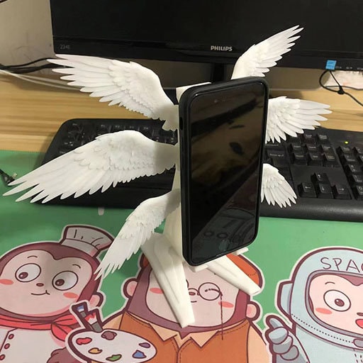 Angel Wings Mobile Phone Stand ,phone Holder, Six Wing Angels - Etsy