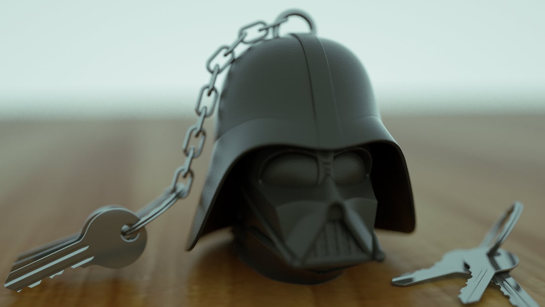 Star Wars - Darth Vader Keychain - Etsy