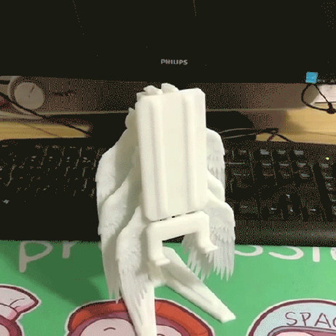 Angel Wings Mobile Phone Stand ,phone Holder, Six Wing Angels - Etsy