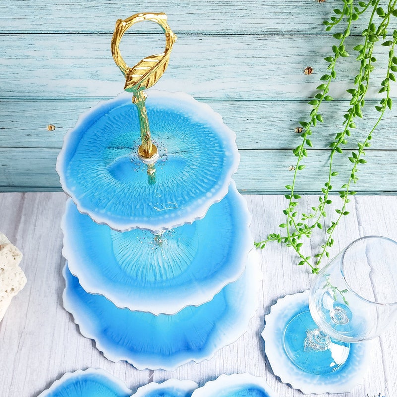 Resin Cake Stand - Etsy