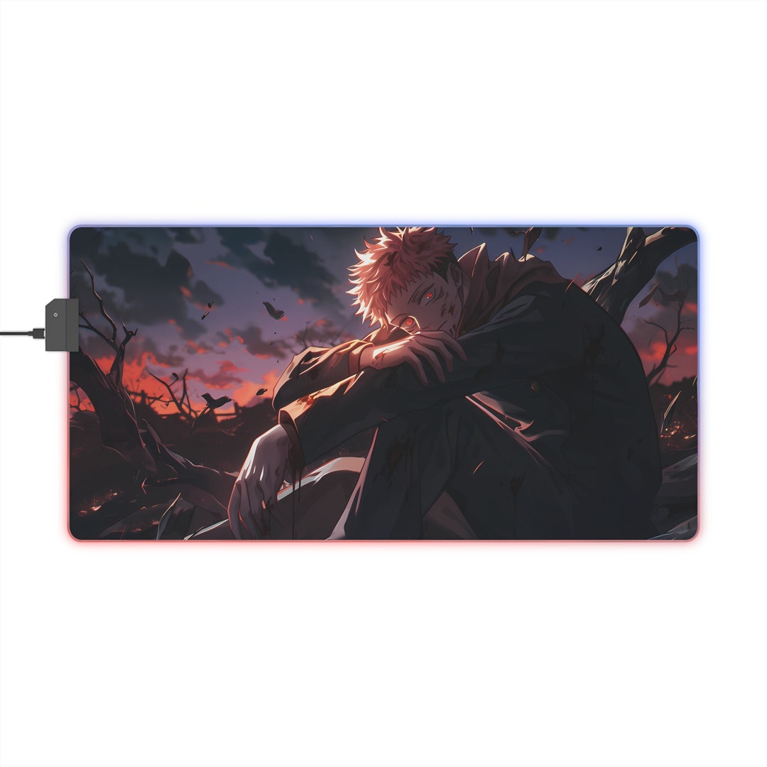 Jujutsu Kaisen, Itadori, Sukuna, King of Curses, Anime, RGB, Desk Mat ...