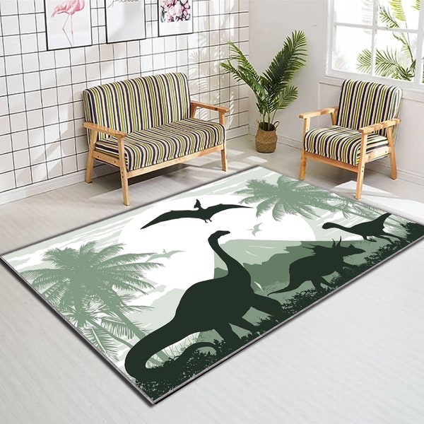 Dinosaur Rug - Etsy