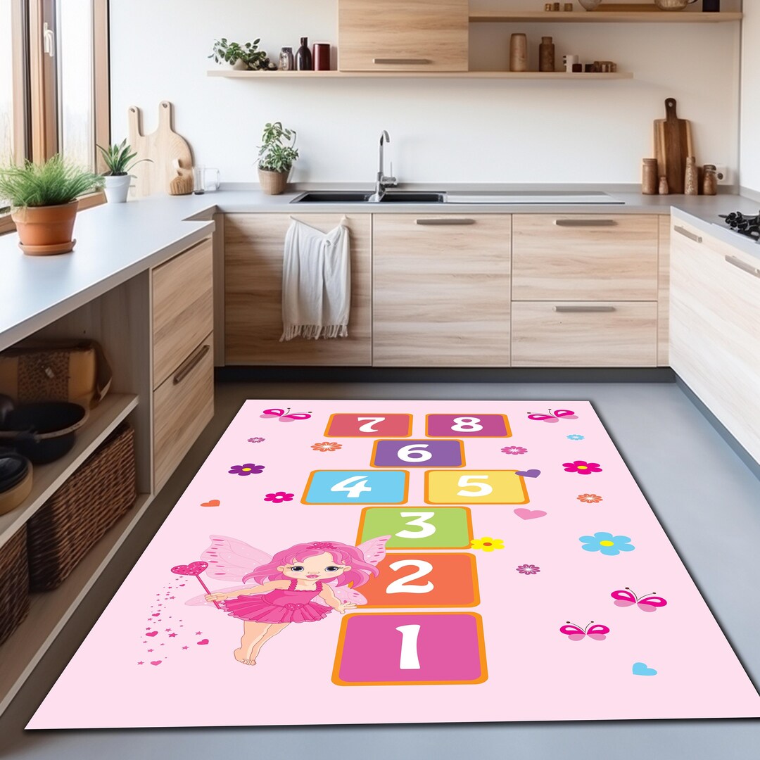 Numbers Educational Kids Rug, Numbers Rug, Personalized Educational ...