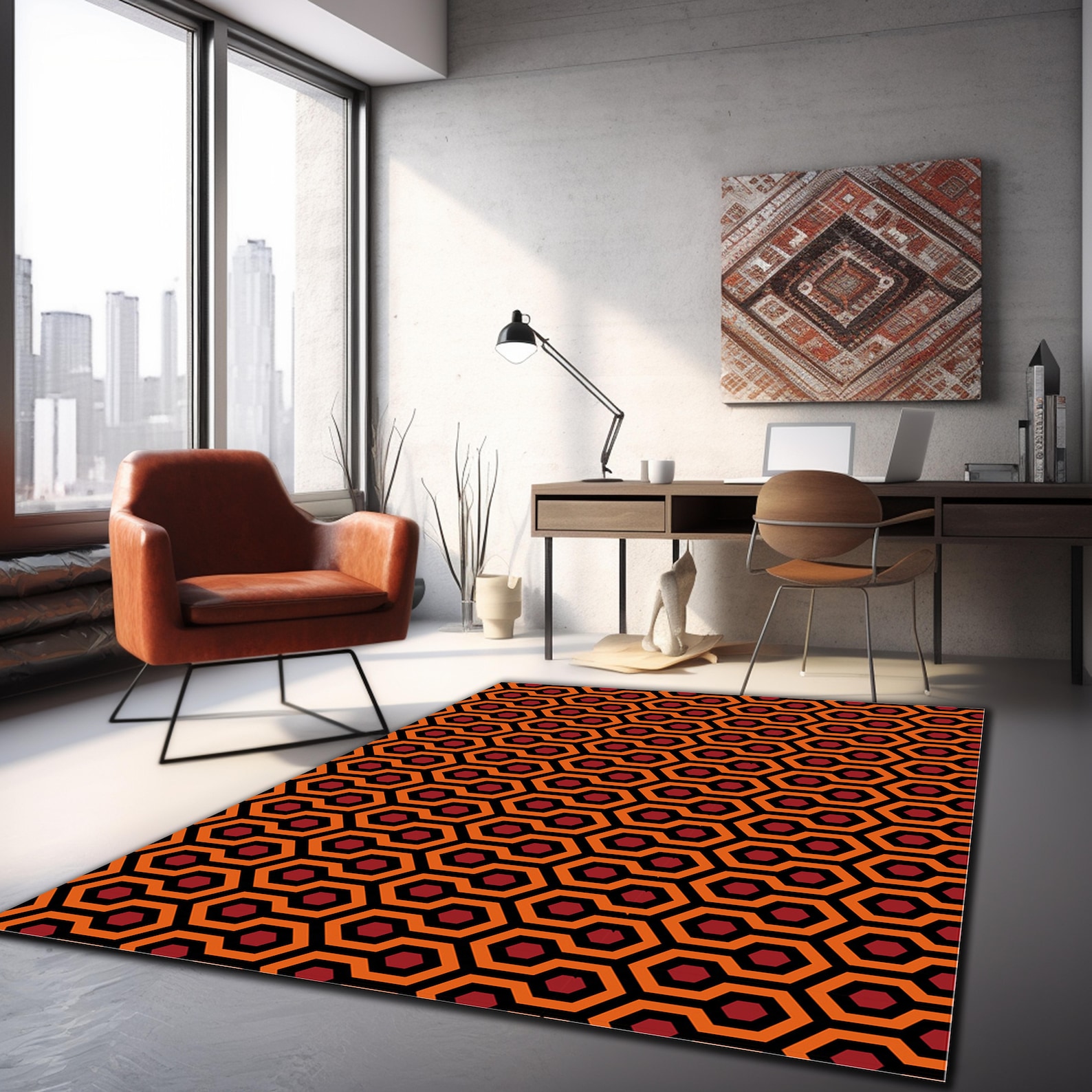 The Shining Overlook Hotel, Carpet Area Rug, the Shining Rug, Overlook ...