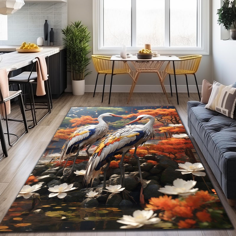 Bird Rug - Etsy