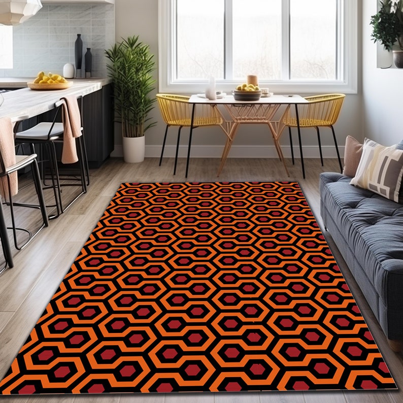 The Shining Overlook Hotel, Carpet Area Rug, the Shining Rug, Overlook ...