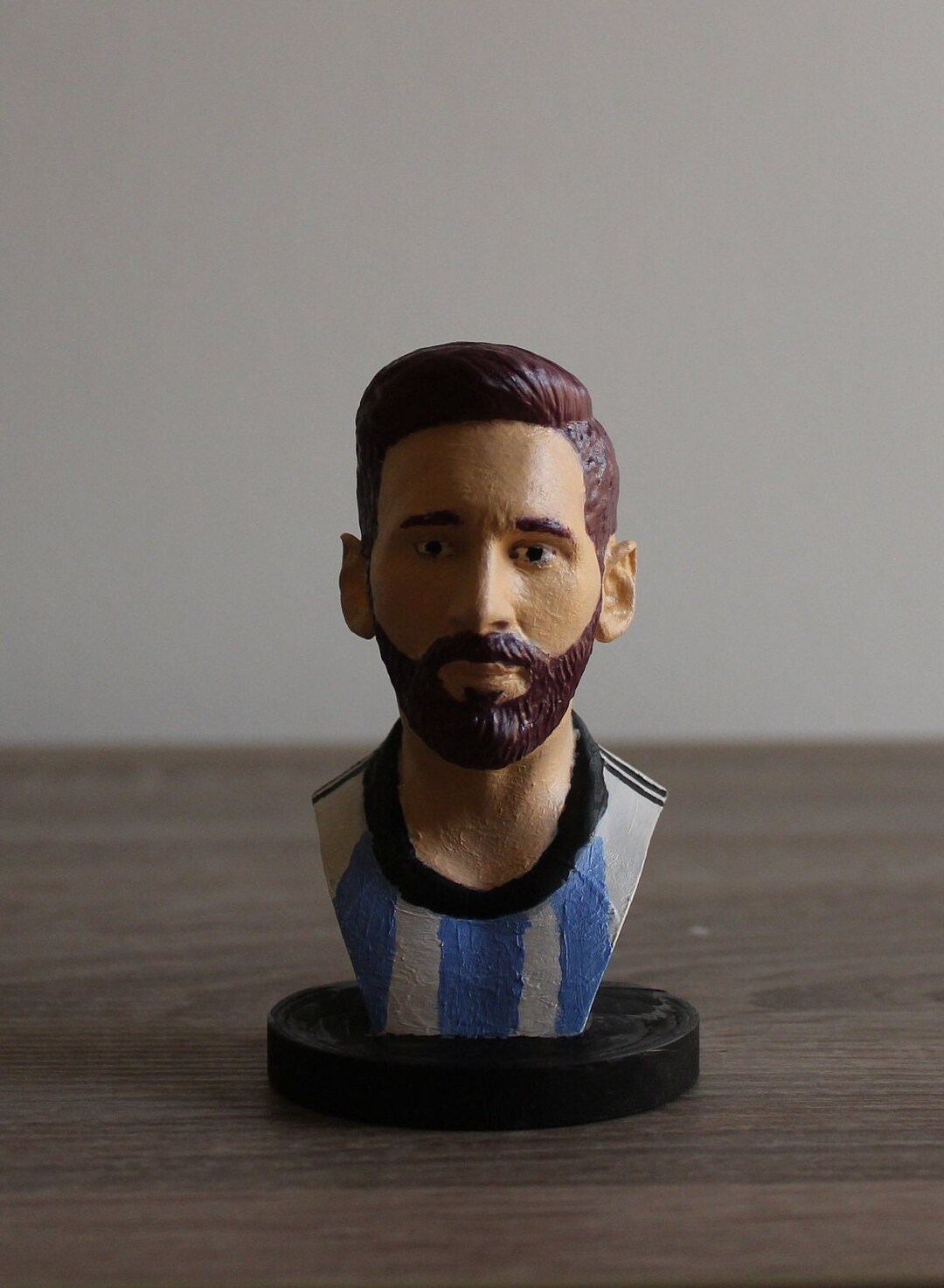 Lionel Messi Statue, Resin Messi Bust, 3D Printed Sculpture - Etsy