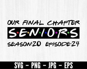 One Final Chapter Senior 2024 Svg Png - Etsy