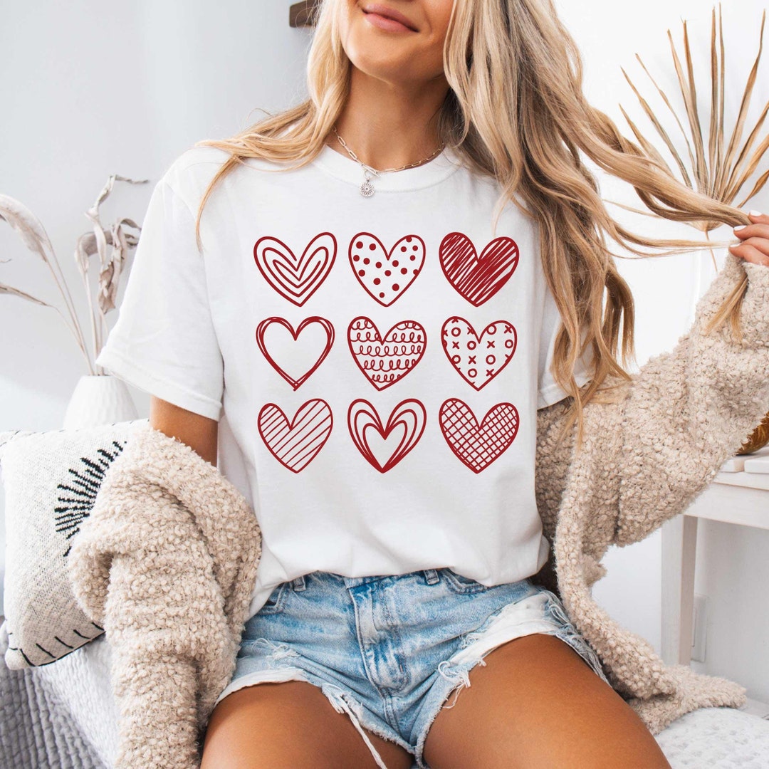 Retro Checkered Heart SVG PNG, Valentines Day Svg, Retro Valentine Png ...