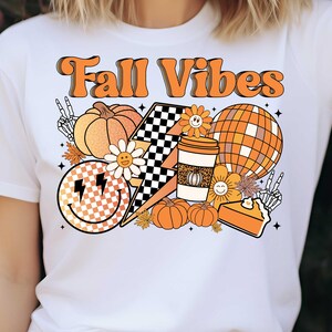 Fall Bundle Sublimation PNG, Retro Fall Png, Fall Png Trendy, Fall ...