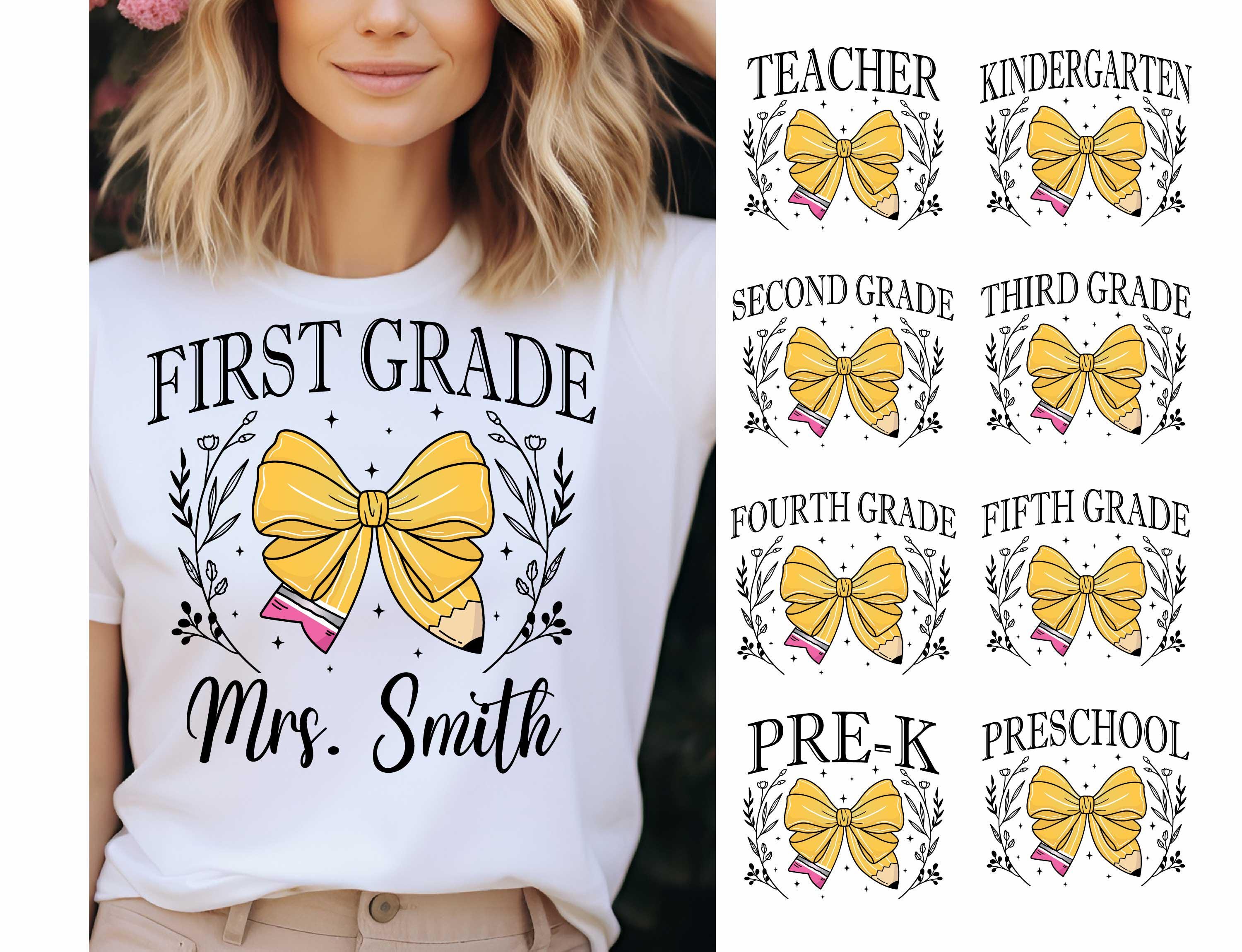 Retro Back to School PNG Bundle, Back to School Mega Bundle, Teacher ...