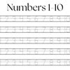 Numbers Tracing Sheets 1-100, Lined & Unlined, Plus Bonus Alphabet ...