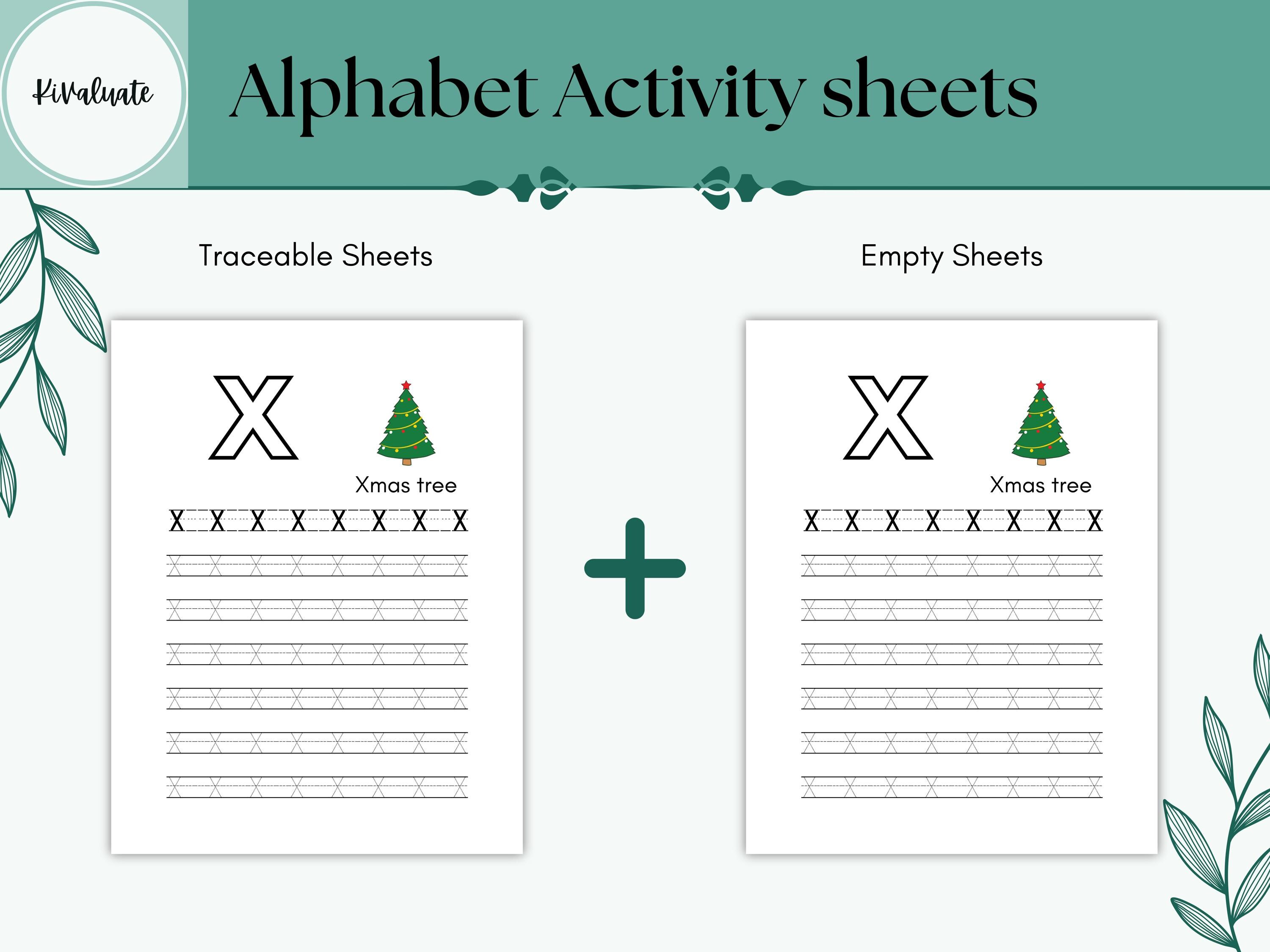 Interactive Capital Letters Tracing Workbook – Montessori-inspired ...