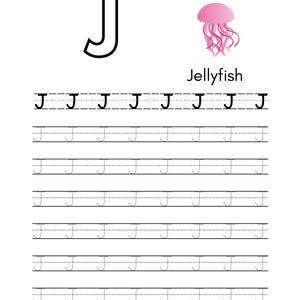 Ultimate Capital Letters Tracing Workbook for Pre-k & Kindergarten ...