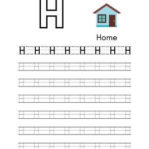 Ultimate Capital Letters Tracing Workbook for Pre-k & Kindergarten ...